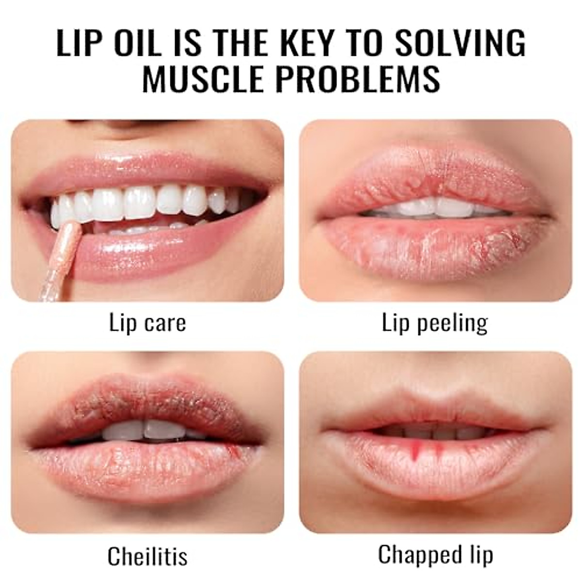 Oulac Shine Orange Liquid Lipstick for Women-Lip Plumper Lip Gloss for Dry Lip Care, Lightweight Soft and Hydrating Lip Tint Stain with Vitamin E & Rose Oil Vegan & Cruelty-Free, S06