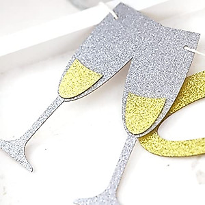 YESSWL We're Engaged Banner - Engagement Party Decorations Sign,wedding Engagement Banners, Engaged Party Decoration, Bride to Be Engagement Banner Decor