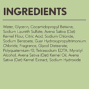 Aveeno Daily Moisturizing Body Wash for Dry Skin with Soothing Oat ; Rich Emollients, Creamy Shower Cleanser, Gentle, Soap-Free and Dye-Free, Light Fragrance, 18 fl. oz.