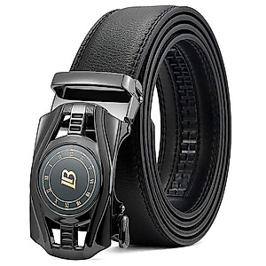 BOSTANTEN Leather Backpack for Men bundle Mens Belts