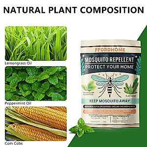 Mosquito Repellent for Patio, Mosquito Repellent Outdoor,Mosquito Repellents for Yard, Backyard, Camping, Indoor Mosquito Repellant, Mosquito Control for Room(8PACK)…