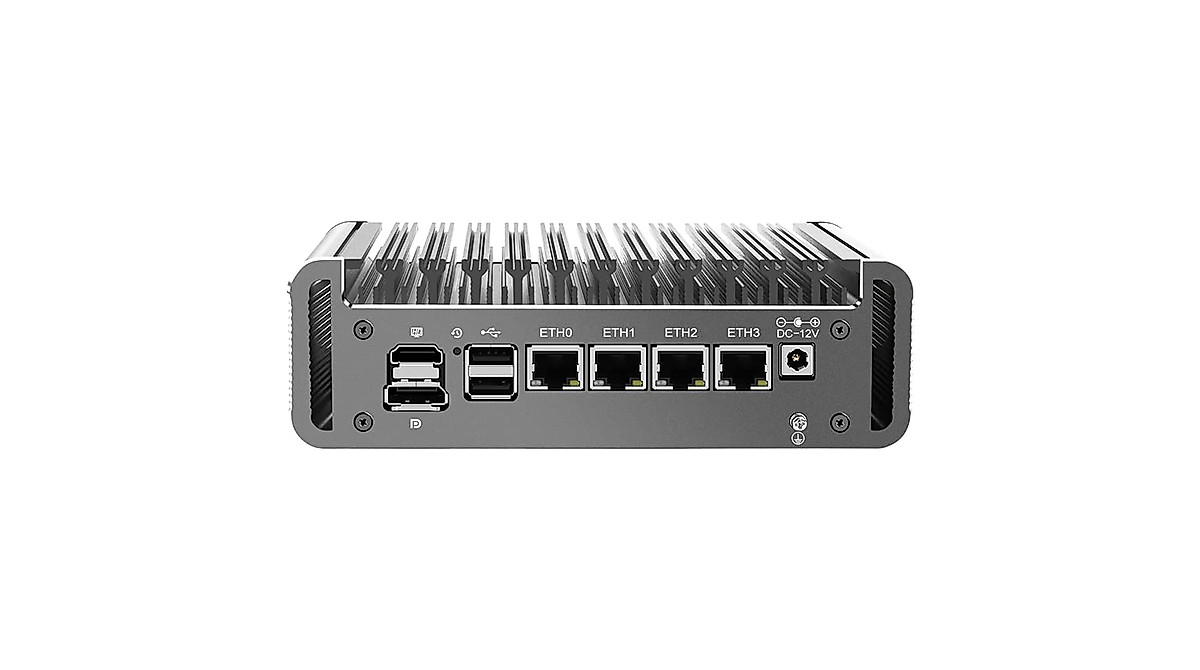 CWWK J6412 Fanless Mini PC | 2.5G LAN Soft Router Firewall