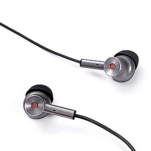 1MORE Dual Driver BT ANC In-Ear Headphones Wireless Bluetooth Earphones with Active Noise Cancellation, ENC, Fast Charging, Magnetic Earbuds, Microphone and Volume Controls, Silver (Renewed)