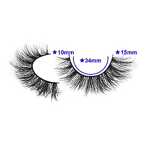 False Eyelashes 15mm Lashes Natural Look 3D Mink Lashes Pack Small Short Cat Eye Lashes Wispy Fluffy Light Volume Fake Eyelashes 14 Pairs Pack
