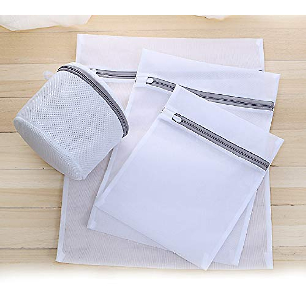 Fine Net laundry bag 11 Sizes Washing Machines Dirty laundry basket Travel Shoes organizer Mesh Bags Woman Bra Clothes organizer