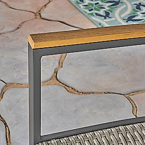 Christopher Knight Home Aubrey Outdoor Dining Chairs (Set of 2), Gray