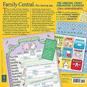 Mom's Family Wall Calendar 2021