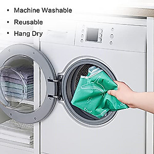 CQT Reusable Grocery Bags Foldable Shopping Bags 6 Pack XLarge 50LBS Tote Bags Machine Washable Eco-Friendly Polyester