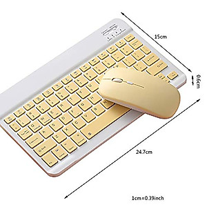 unband User 2.4GHz Multimedia Buttons Optical Wireless Keyboard Mouse Set for Notebook Laptop Desktop PC Gaming Office Supplies