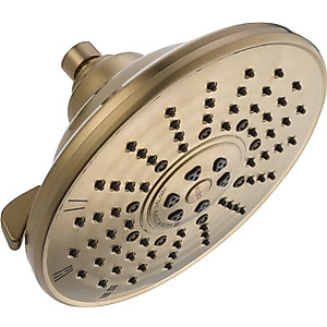 Delta Faucet 3-Spray Touch-Clean Shower Head, Champagne Bronze 52680-CZ