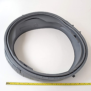 LG MDS47123619 Genuine OEM Door Gasket (Grey) for LG Front-Load Washing Machines