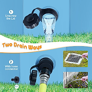 Foldable Dog Pool, YSJILIDE Portable PVC Dog Pet Swimming Pool, Collapsible Plastic Dog Bath for for Large Medium Small Dogs & Kids (M-40'' x 12'', Blue)