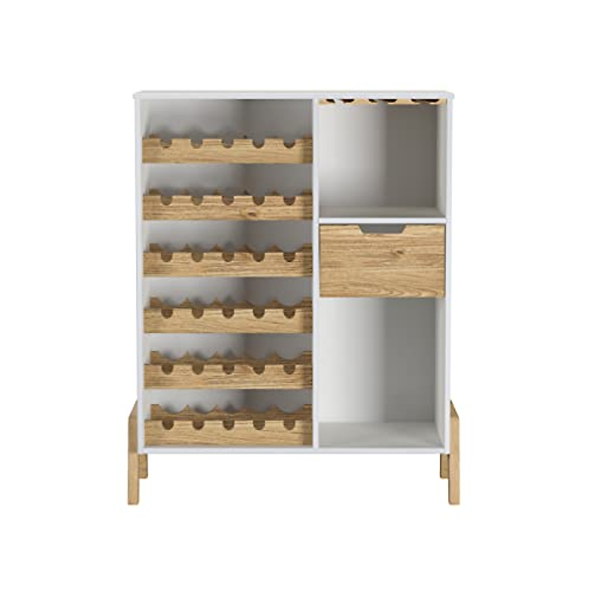 Solid Wood Wine Cabinet, bar Rack - Home Wood Furniture