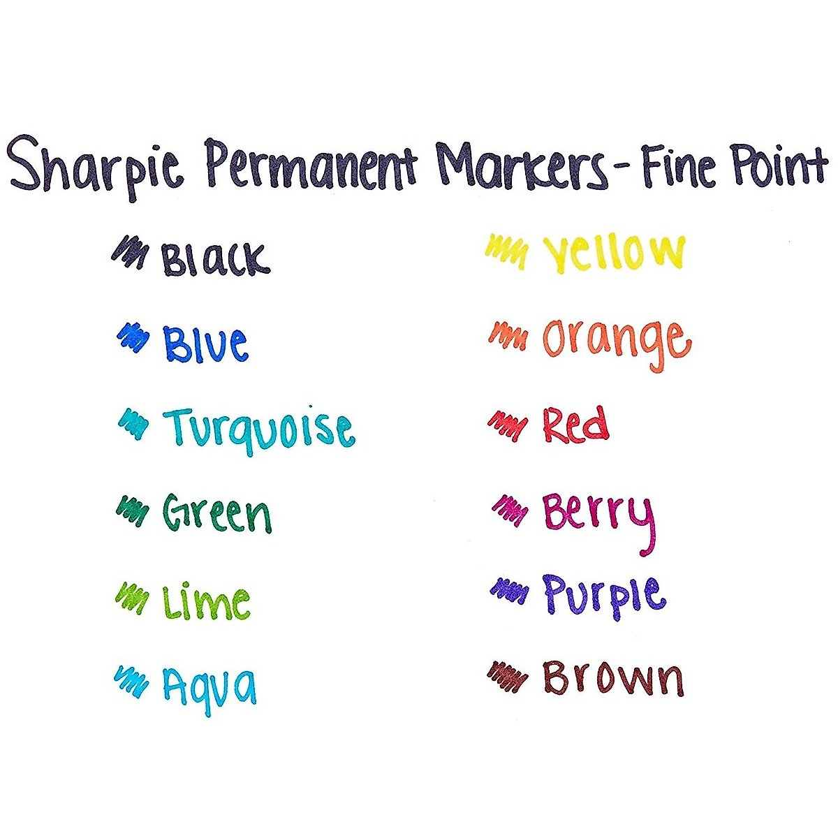 Sharpie 32701 Retractable Permanent Markers, Fine Point, Black, 144 Count (12 Boxes of 12 Markers each Box)