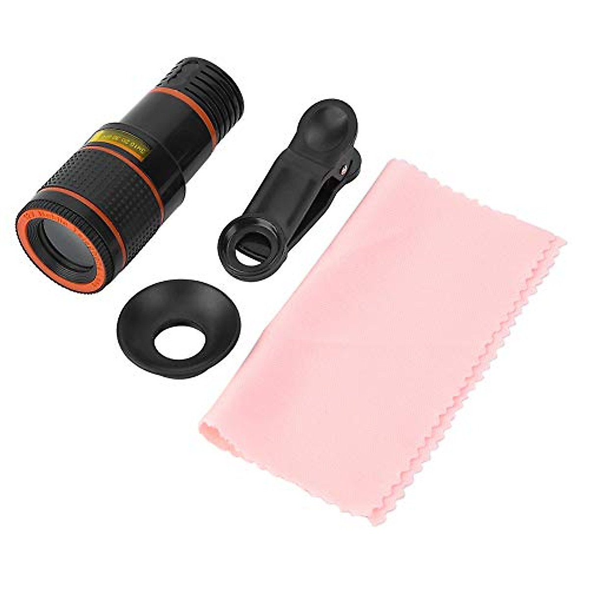 Cell Phone Camera Lens, Professional 12X Telephoto Lens， Telescopic Focusing Universal Phone Camera Lens for Mobile Phone Tablet Cell Phone Lens