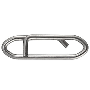 Dr.Fish Fishing Power Clips Stainless Steel Speed Clip Quick Change Fast Link Fishing Snap Connector Freshwater Saltwater Quick Snap Crankbait Tackle Mircro Clips 25LB