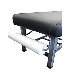 TOA Disposable Exam Table Paper 6 Roll Case - Strong Non Woven Table Paper - Medical Bed Cover - Pre-Cut Paper Sheets with Face Hole - Latex-Free - White Examination Bed Paper - 50 Sheet per Roll