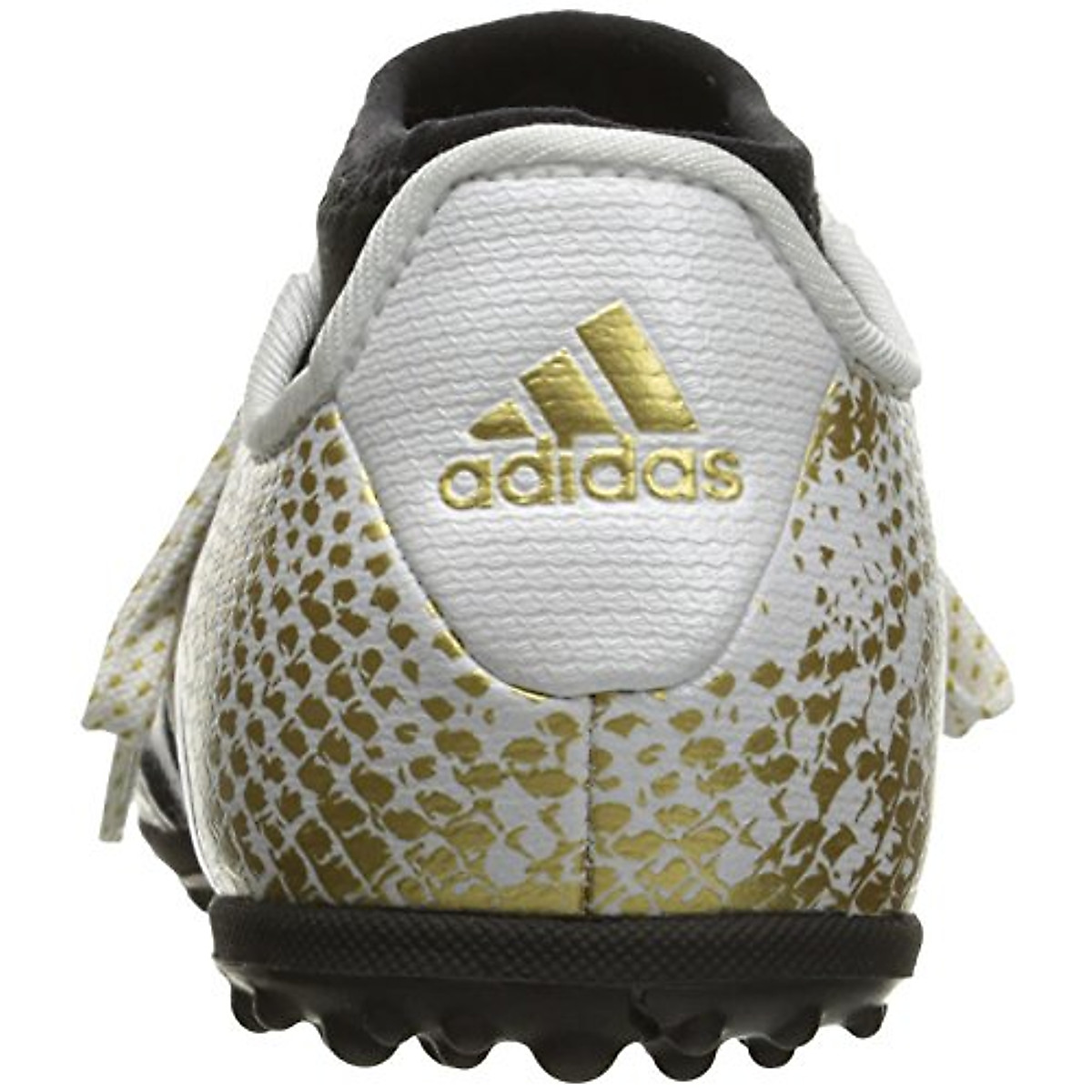 adidas Performance Kids' Ace 16.3 Primemesh Turf Soccer Cleats, White/Black/Metallic Gold, 2.5 M US Little Kid