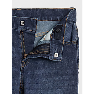 GAP Boys Straight Fit Jeans, Medium Wash, 12 US