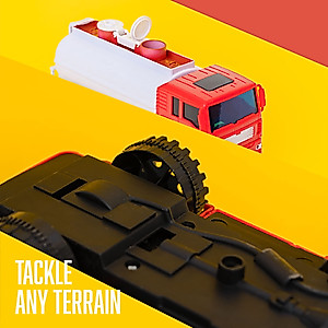 Altoi Fire Truck Toy for Kids and Toddlers- Kids Toy Trucks for Pretend Play- Fire Rescue Toy- Fire Fighting Truck Toys- Vehicle Toys