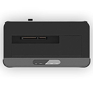 Thick External 2.5"/3.5" USB 3.0 5Gbps SATA Hard Drive Docking Station HDD SSD Box 2 x USB 3.0 Hub TF/SD Card Reader Support UASP
