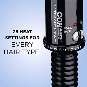 Conair Instant Heat Styling Brush, 1 1/4-Inch