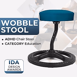 Upaloop Fitness Seat Stool Chair for Stability Balance Yoga Office School Wellness Active Sitting