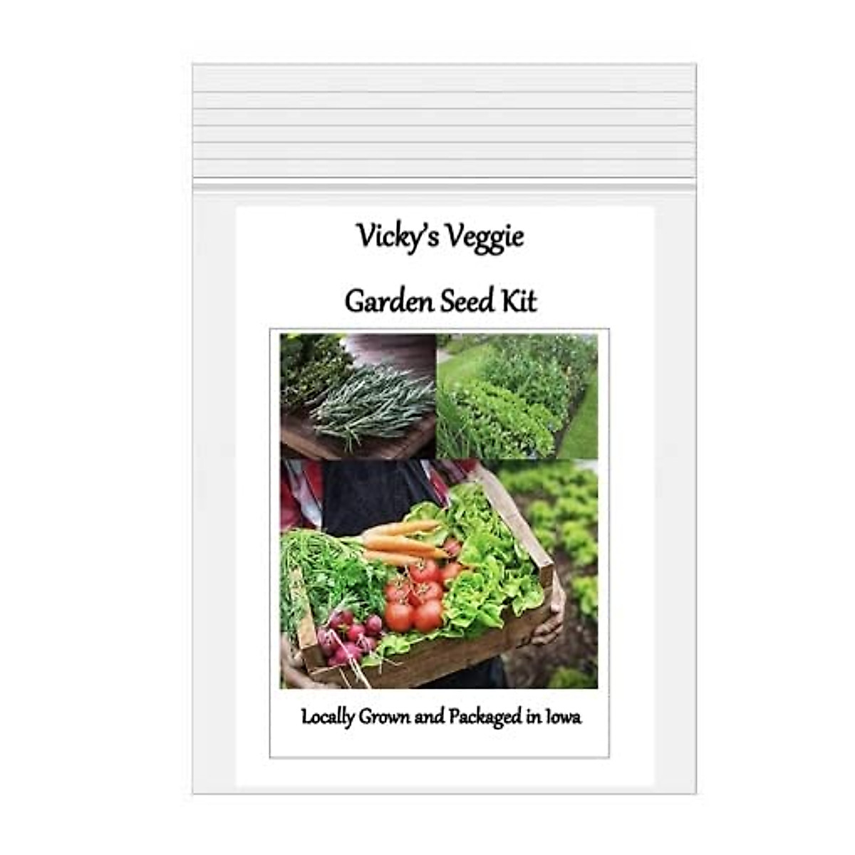 Vicky's Vegetable Garden Seed Kit | Grow 14 Different Types of Vegetables - Easy and Fun