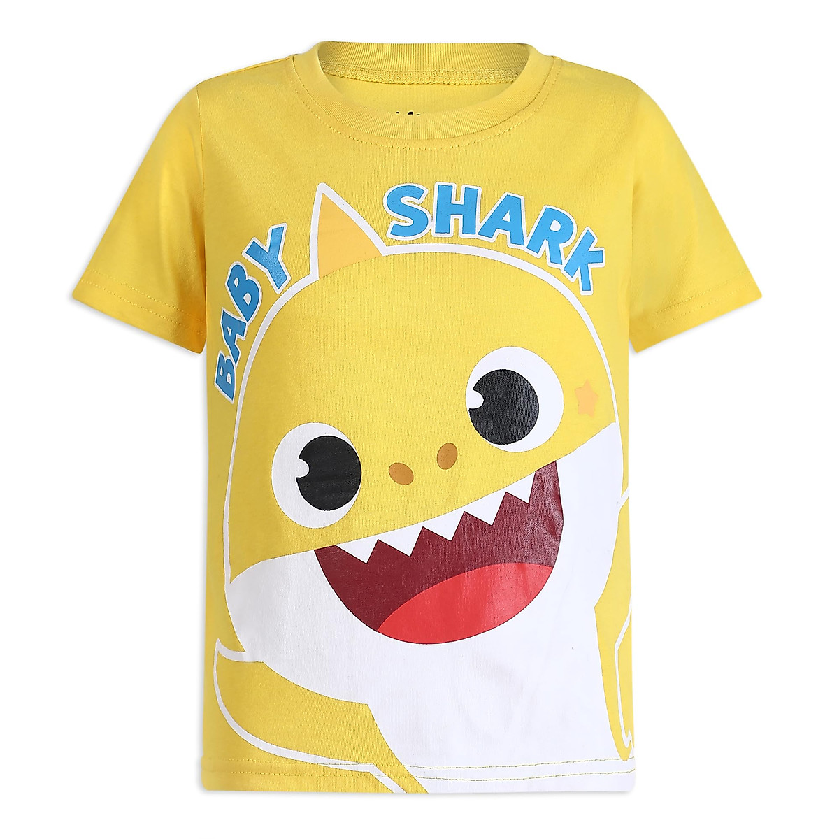 Nickelodeon Baby Shark Boys Zip Up Hoodie, T-Shirt, and Pants 3 Piece Set for Toddlers