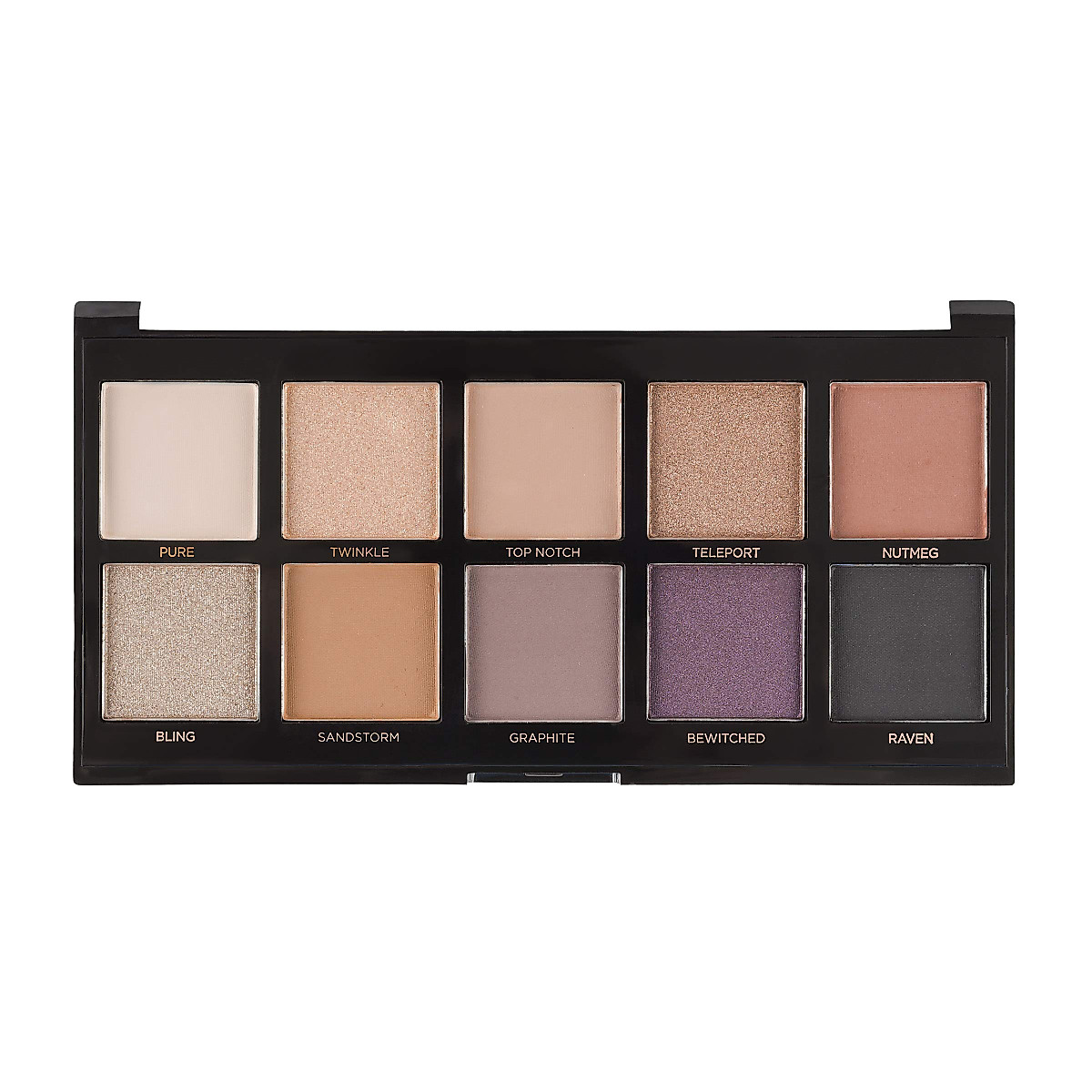 Profusion Cosmetics 10 Shade Eyeshadow Palette - High Pigmented Multi-Finish Colors, Vegan & Cruelty-Free, Create Stunning Looks On-the-Go - Travel-Friendly & Versatile Makeup, Smoky