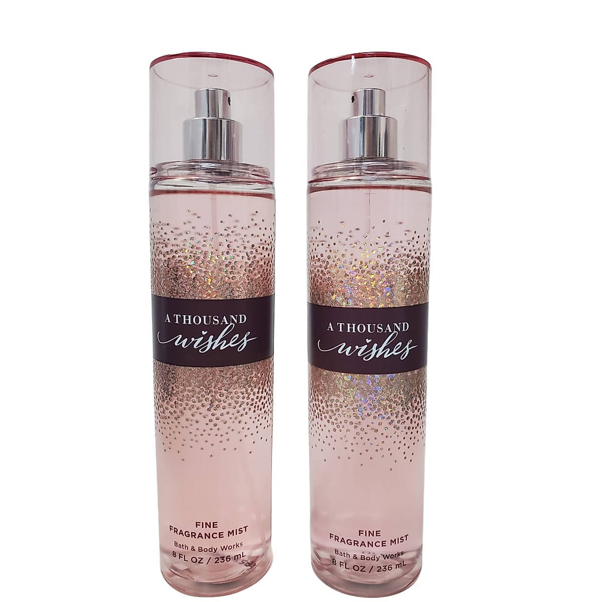 (Set of 2) - Bath & Body Works Fragrance Mist, A Thousand Wishes. 8fl oz/ 236ml Each