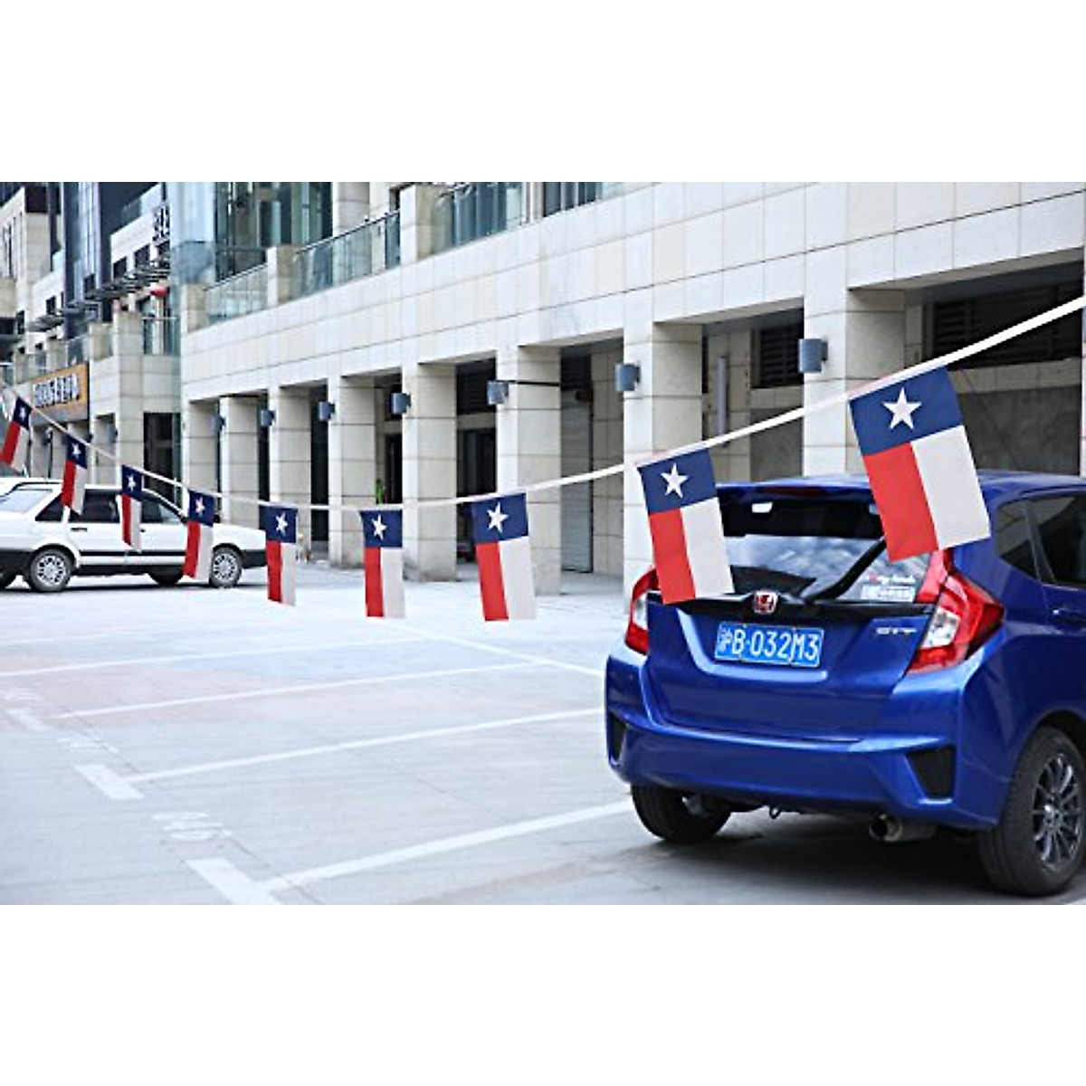 TSMD Texas State Flag Banner,100 Feet Small Mini Texas TX Lone Star Pennant Banner Flags String,Party Decorations Supplies For Bar,School Sports Event,International Festival Celebration