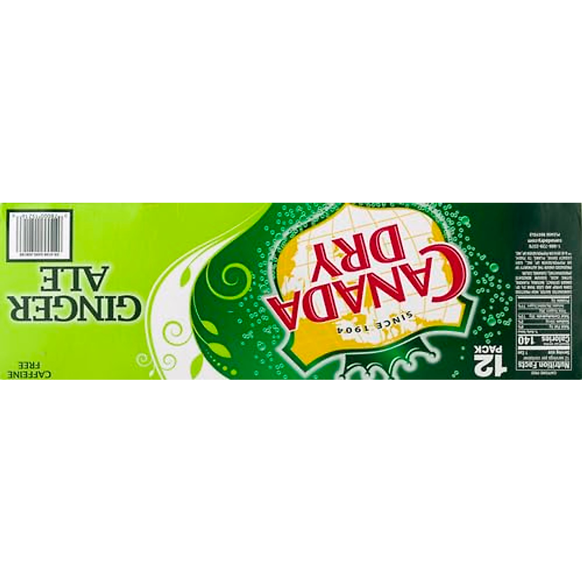 Canada Dry Ginger Ale Soda, 12 fl oz cans (Pack of 12)