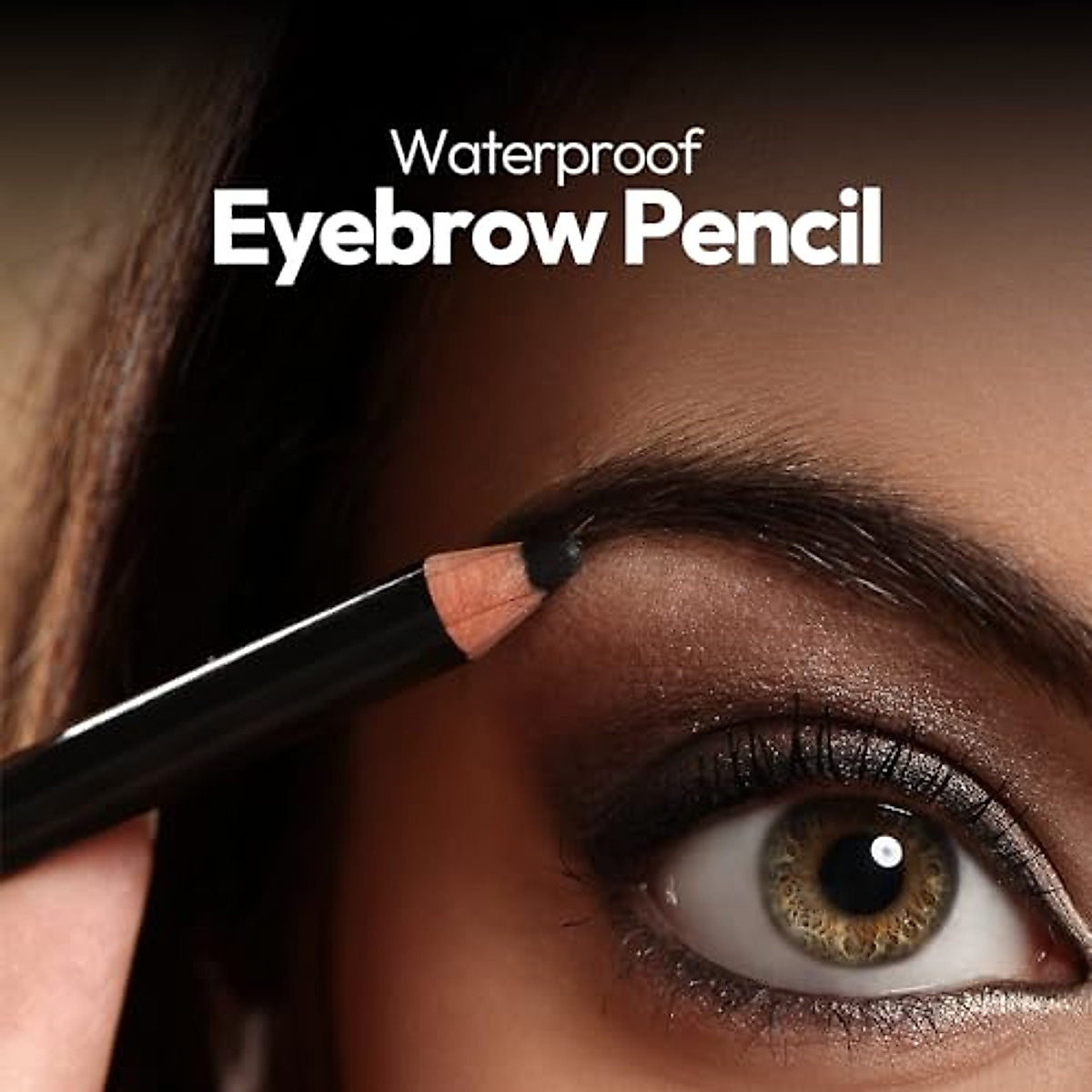 Sorme Natural Definitive Waterproof Eyebrow Pencil 0.04 oz | Smudgeproof Soft Blonde Eye Brow Pencil | Dual Purpose Brow Pencil and Brush Combo | High Definition Waterproof Eyebrow Makeup