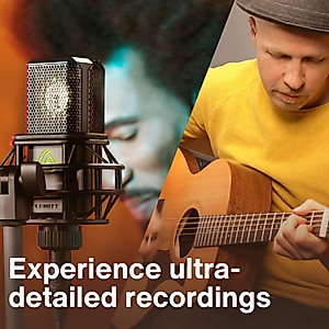 LEWITT LCT 540 S Large-Diaphragm Studio Condenser Microphone - Ultra low self-noise - Ideal for extreme processing - Low-cut filter and attenuation - Military spec transport case included