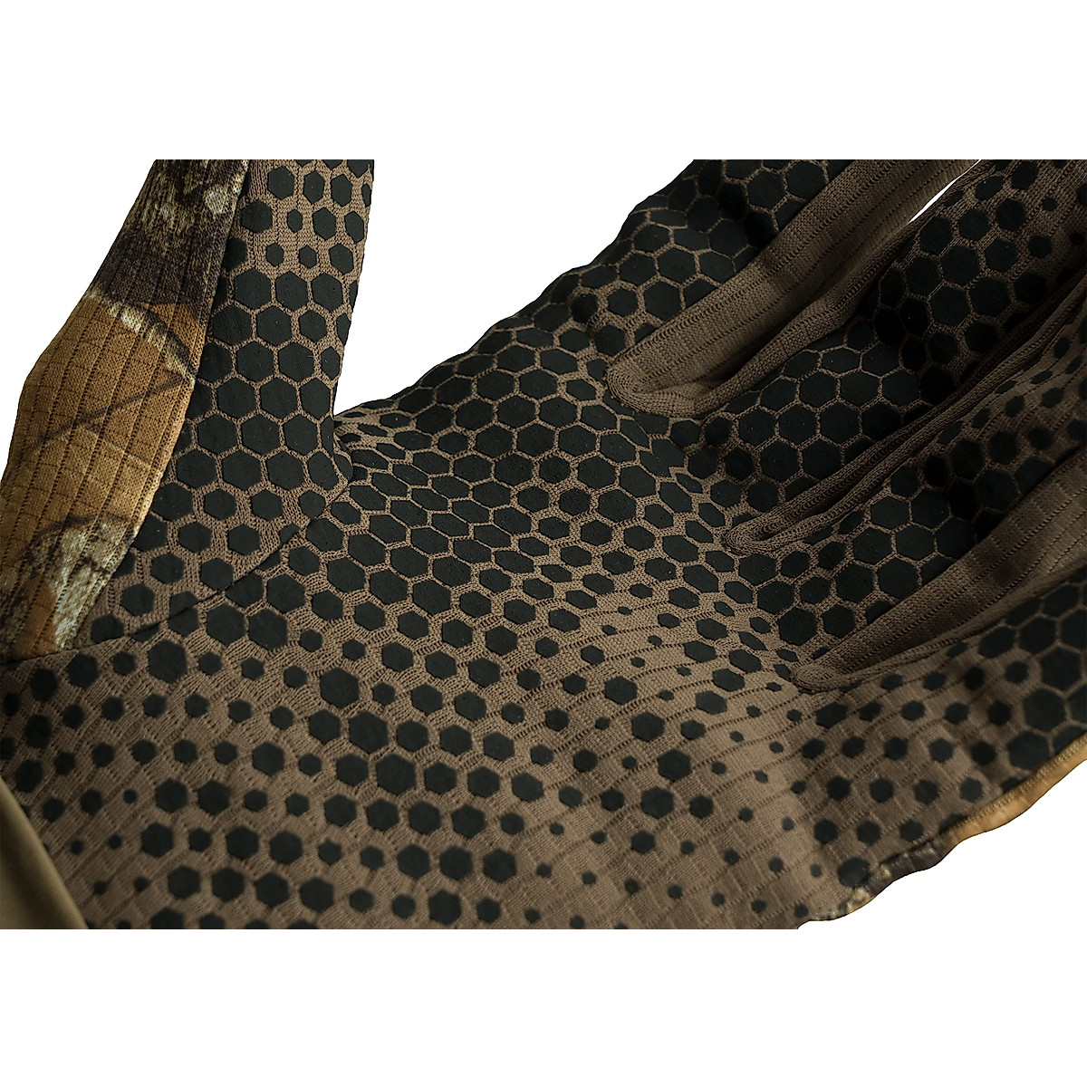 ScentLok Savanna Lightweight Camo Shooter Gloves for Hunting and Outdoor Use (Realtree Edge, Large)