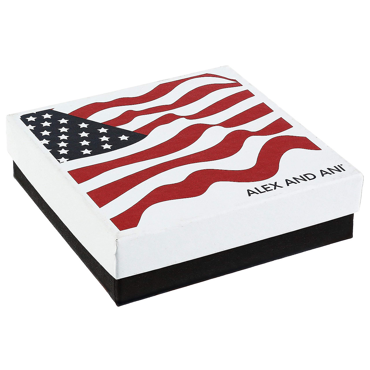 Alex and Ani Collaborations Expandable Bangle for Women, Team USA Tennis Duo Charms, Shiny Silver Finish, 2 to 3.5 in