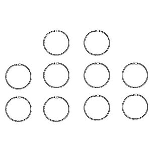 1.5" Metal Book Rings 01438-10 Rings