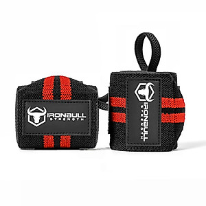 Wrist Wraps for Weightlifting (USPA & IPL Approved) - 18” Premium Quality Wrist Straps for Weightlifting - Weight Lifting Wrist Wraps with Thumb Loop - Best Gym Wrist Wraps for Lifting Weights, Curls & Dips - Lifting Wrist Wraps for Bench, Powerlifting &