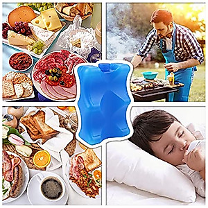 WYKOO Reusable Ice Pack for Breastmilk Storage (Pack of 3), Ice Pack for Breastfeeding Working Mom