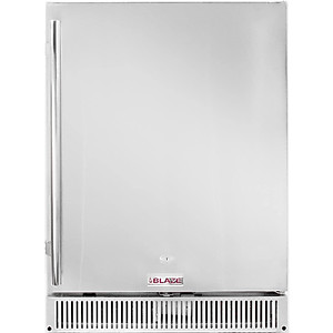 Blaze Grills Outdoor Rated Stainless 24" Refrigerator 5.2 CU