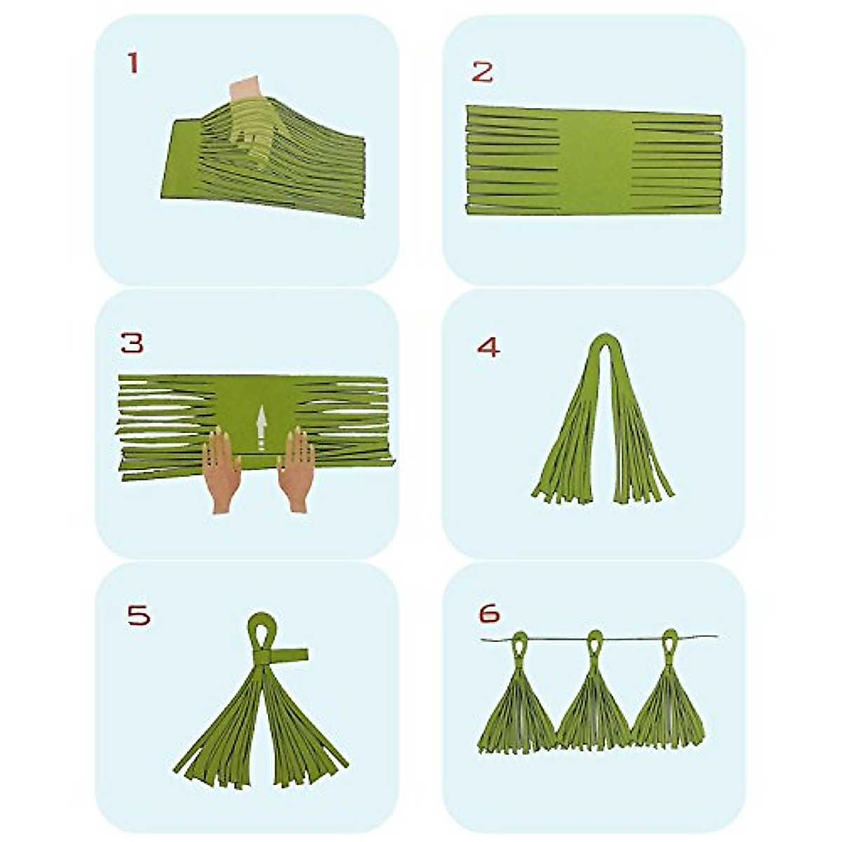 NICROLANDEE Black & Gold Party Decorations, 15Pcs Black Gold Tissue Paper Tassel Garland for Wedding, Graduation, Birthday, Bridal Shower, Bachelorette Party, Prom Night, New Years Eve Party Supplies