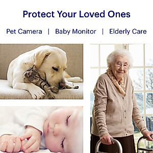 Canary View Indoor Home Security Camera 1080p HD WiFi IP | 24/7 Watch Live Video, Motion Alerts, Two-Way Talk, Night Vision, 10x Zoom, Private Mode, Compatible with Alexa, Google Assistant