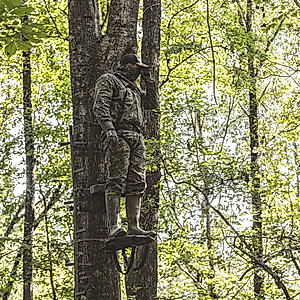 Mossy Oak Cotton Mill 2.0 Camo Hunting Pants for Men Camouflage Clothes, Bottomland, Medium