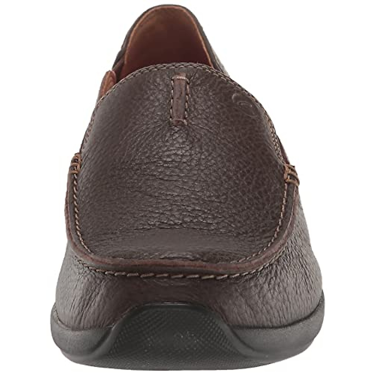 Clarks Men's Gorwin Step Sneaker, Dark Brown Leather, 7
