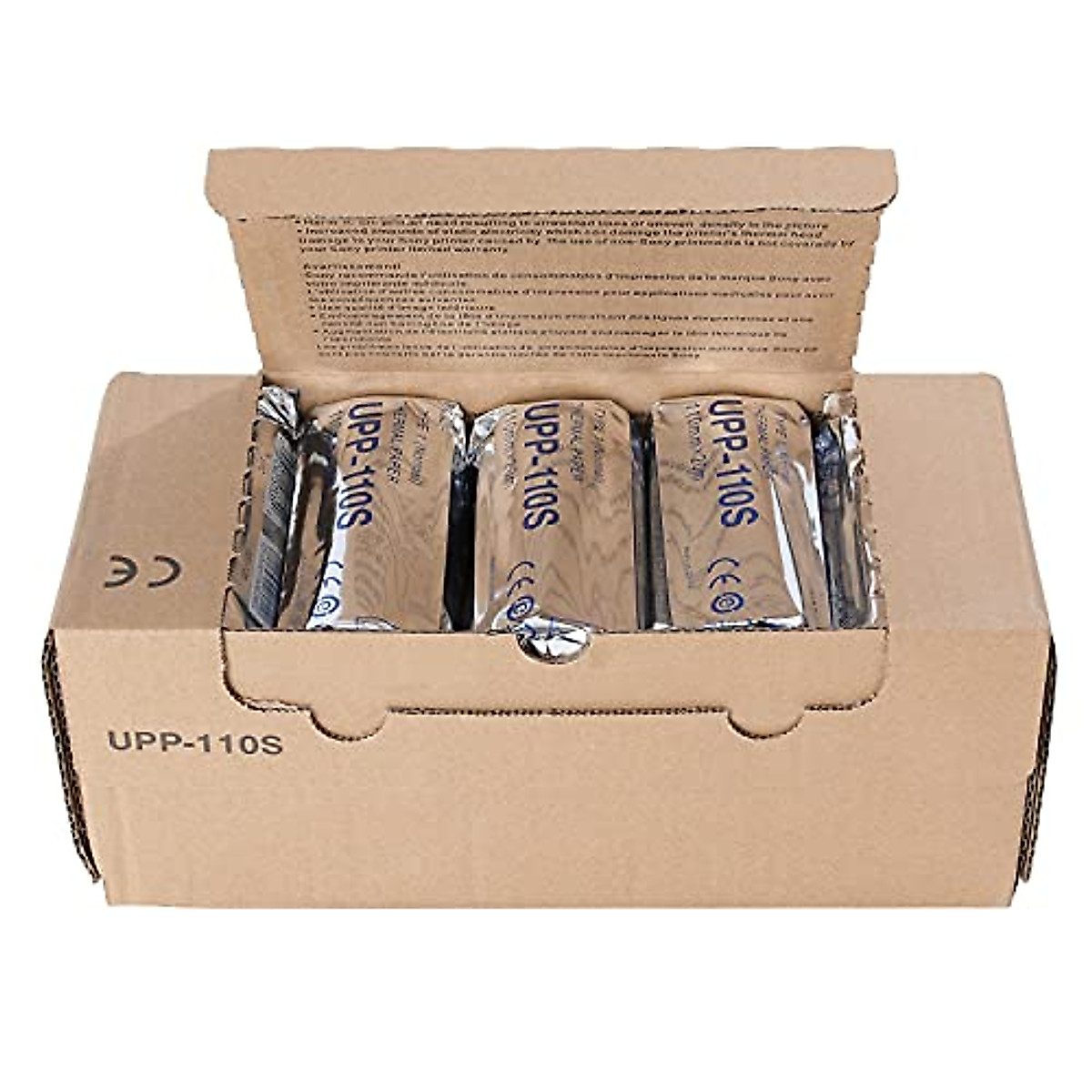 UPP-110S Type I Black and White Video Thermal,Ultrasound Film/Media,Replacement for Sony Upp-110s,110 mm x 20m(1roll)