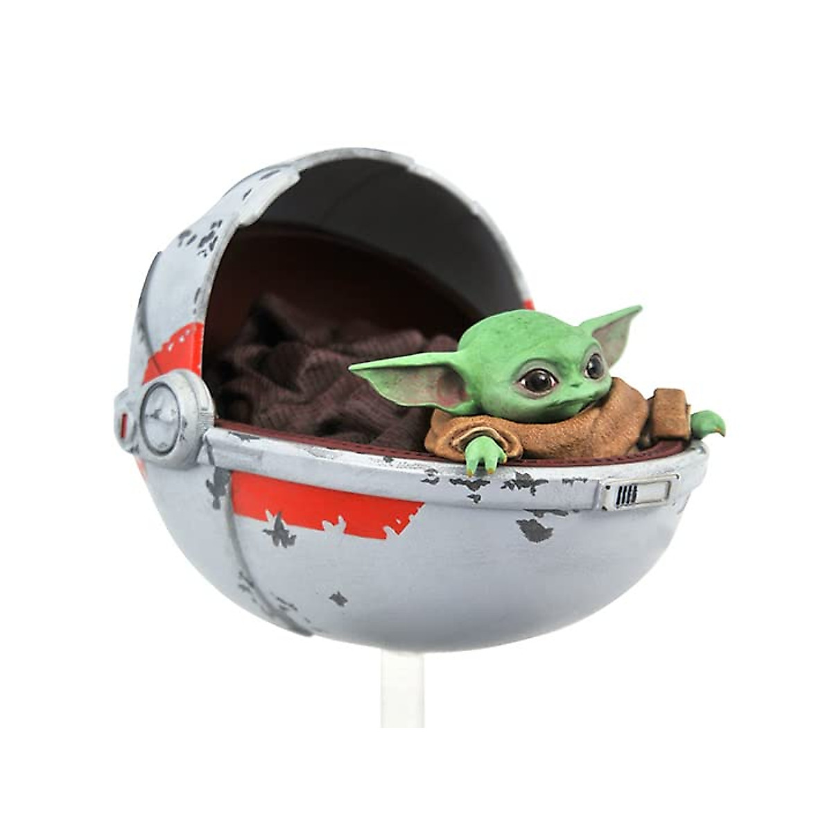 Diamond Select Toys Star Wars: The Mandalorian: The Child with Pram 1:6 Scale Statue, 5.5 inches