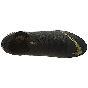 Nike Superfly 6 Elite SG-Pro AC Mens Football Boots AH7366 Soccer Cleats (UK 6.5 US 7.5 EU 40.5, Black Metallic Vivid Gold 077)