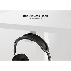 Claiks Mobile Standing Desk, Portable Rolling Standing Desk with Wheels, Pneumatic Height Adjustable Sit-Stand Desk Workstation with 90° Tiltable, Foldable Desk with Non-Slip Computer Stand, White
