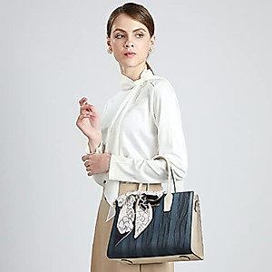 Cowhide Women's Satchel Bags Top Handle Crossbody Handbags for Women Lady Leather Purse Small Tote Bag